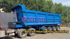4 axle tipper trailer