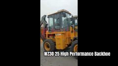 WZ30-25 Backhoe loader