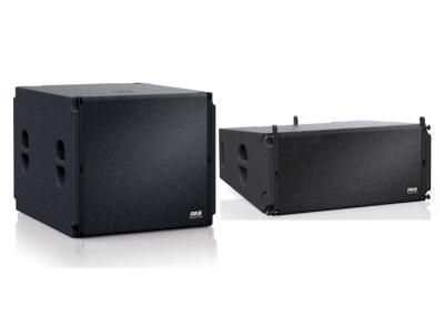 China 2 de Serie Correcte Systemen van de manierlijn met houten van de sprekerskabinet/serie sprekers Te koop