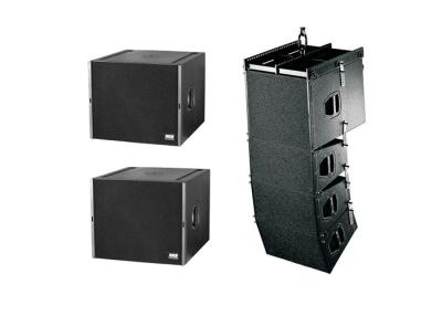 China Portable Ground Stack Speakers 18 inch Neodymium Passive Long Throw Subwoofer for sale