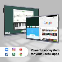 China Android 11 Interactive Flat Panel Display 20 Points Touch For Conference Education for sale