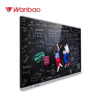 China Electronic Education Interactive Whiteboard 75 Inch Multimedia Training for sale