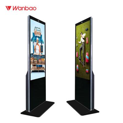 Cina Pavimento che sta il contrassegno di Digital del touch screen del LED per la pubblicità dell'interno in vendita