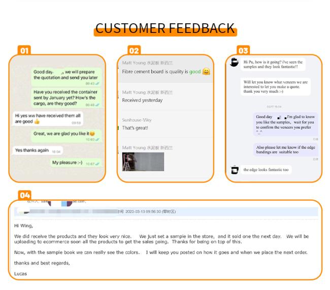 Gypsum board close-up
