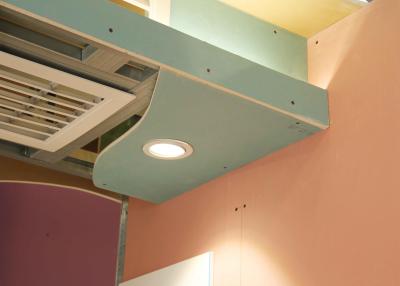 중국 상업용 건물 칸막이 및 방음용 간편 시공 석고보드 4x8ft 12mm 판매용