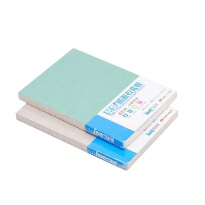 China 9.5mm Thickness Pure Natural Gypsum Plaster Board with Modern Design for Indoor Wall Partition for sale