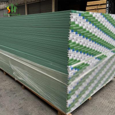 China Industrial Gypsum Board 12mm Paper Faced for Office Building Partitions Walls Interiors Commercial Use for sale