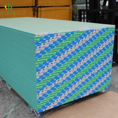 China Durable Gypsum Board for Ceiling and Partition Wall System Lightweight Fire Resistant Smooth Surface Eco Friendly Panels for sale