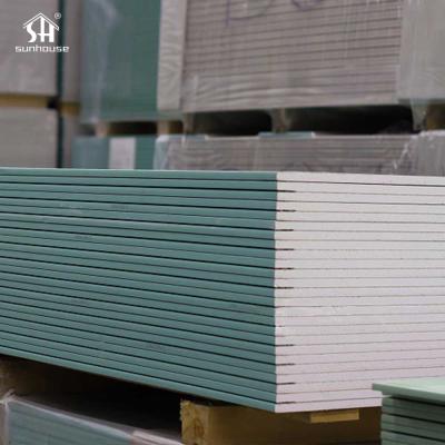 China Lightweight Gypsum Board Panels for Ceiling Partition and Interior Decoration Smooth Surface Fire Resistant Moisture Proof for sale