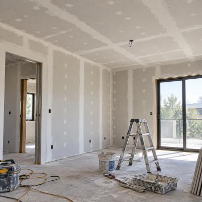 China Impact Resistant Gypsum Board High-Traffic Corridor Wall Lining, Abuse-Resistant Drywall for sale