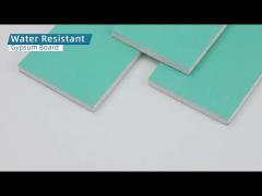 4x8 Water Resistant Plasterboard Moisture Resistant Sheetrock 15mm Gypsum Board For Drywall