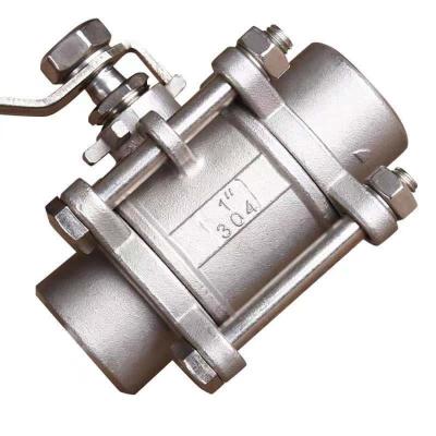 China 3 pc thread ball valve 1000wog for sale