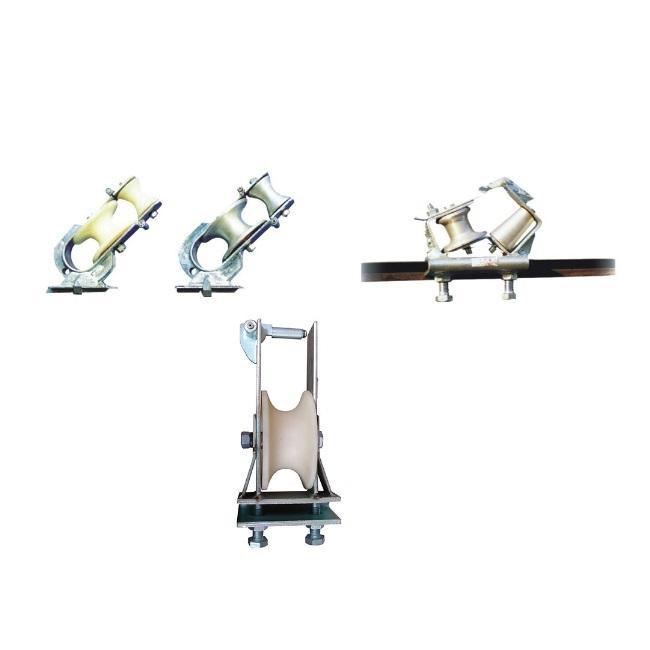 Five Nylon Wheels Diameter 916mm Bundled Conductor Pulley For Overhead Line 1