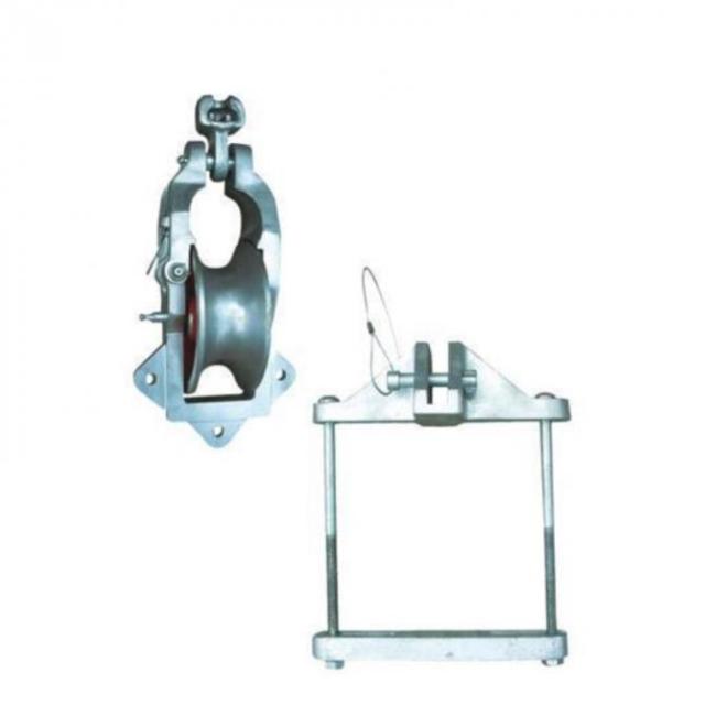 Five Nylon Wheels Diameter 916mm Bundled Conductor Pulley For Overhead Line 2