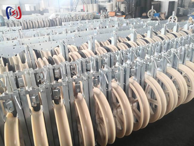 Multi-Groove 822 Block for high voltage transmission projects