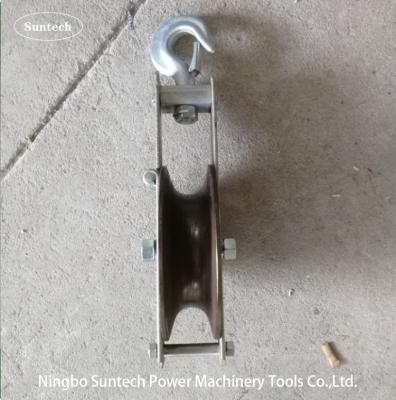 China Grounding Wire Cable Pulling Pulley Conductor Stringing Blocks for sale