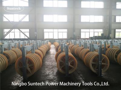 China línea conductor Stringing Pulley Blocks de transmisión de 660m m del triple en venta
