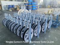 China Construction Works Stringing Power Conductor Cable Pulley Block for sale