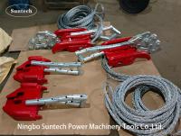China Balance Type Four Bundle Conductors Running Boards 130kn For Overhead Stringing Line for sale