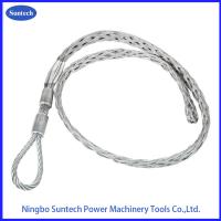 China 20 KN Steel Electrical Cable Pulling Grips Single Head Type for sale