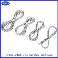 China 20 KN Steel Electrical Cable Pulling Grips Single Head Type for sale