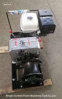 China Stringing Wire Powered Cable Winch Puller Cylindrical Steel Rope Winch Puller for sale