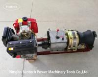 China Line Construction Electrical Wire Puller Gasoline Powered Cable Winch for sale