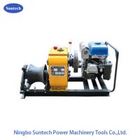 China 7.5m/Min 50KN Drum Traction Cable Winch Puller for sale