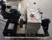 China 3 Tons Power Cable Winch Puller With Power Line Construction Electric Engine for sale