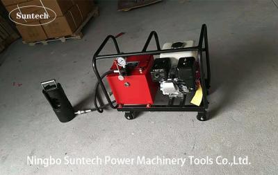 China Compressor 100T Hydraulic Crimping Head With 80mpa Honda Gasoline Pump for sale