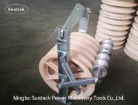 China 60kn Conductor Stringing Blocks Transmission Line Grounding Roller for sale