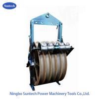 China Construction Works Stringing Power Conductor Cable Pulley Block for sale