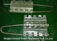 China Bolt Type Round Steel Wire Rope Gripper 10 Ton Basic Construction Tools for sale