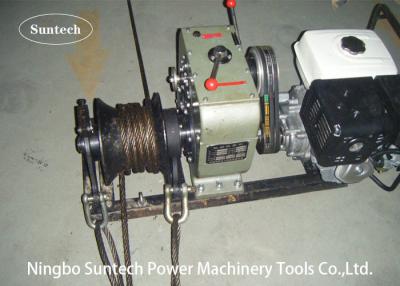 China Line Construction Electrical Wire Puller Gasoline Powered Cable Winch for sale