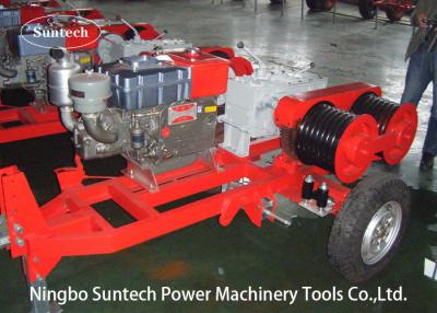 Cina Motore 5 Ton Double Capstan Winch Cable di Honda che tira macchina per la costruzione di potere in vendita