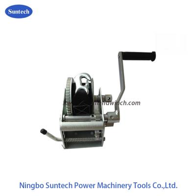 Cina Argano della mano del rimorchio della barca di velocità 1000kg del freno 3 del dentarello in vendita