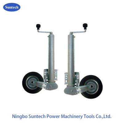 Cina 6 la gomma solida del ″ 350kg finisce il rimorchio di Wheel For Box della puleggia tenditrice in vendita