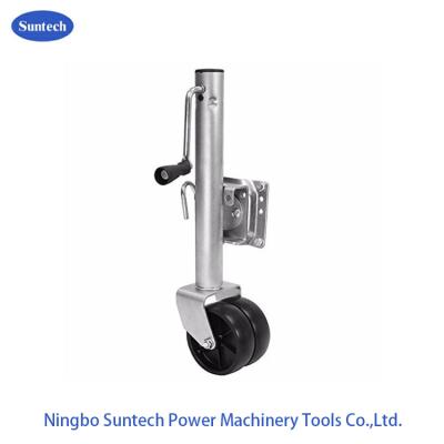 China Anti Corrosion Galvanized 1500lbs Two Wheel Trailer Jack for sale