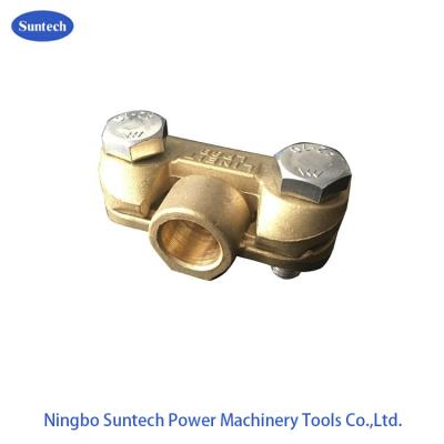 China Ball Blast Trolley Line Brass Wire Bracket Clamp For Transmission Tower for sale