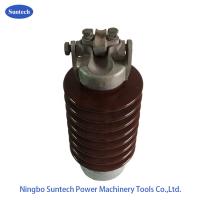China Vertical Type Ceramic Post Insulator Dry State With Stud M20 for sale