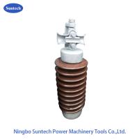 China Vertical Type Ceramic Post Insulator Dry State With Stud M20 for sale