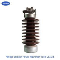 China Vertical Type Ceramic Post Insulator Dry State With Stud M20 for sale