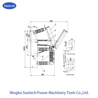 중국 40.5KV 원격 제어 실내 진공 부하 차단 스위치 판매용