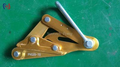 China Aluminum Alloy Insulated Conductor Gripper Come Along Clamp Stringing Tools for sale
