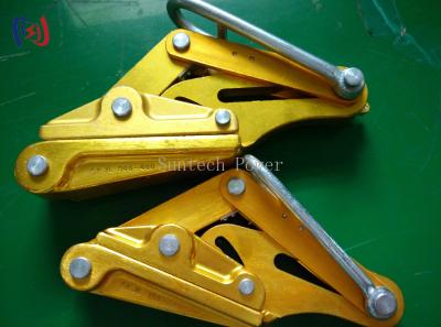 China Aluminum Alloy Insulated Conductor Gripper Come Along Clamp Stringing Tools for sale