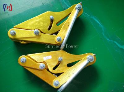 China Aluminum Alloy Insulated Conductor Gripper Come Along Clamp Stringing Tools for sale