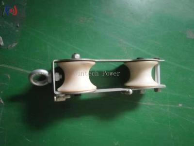 China Doppelschiffblock zum Wechseln der Leitung geeignet zum Austausch von Oberleitungs- und Erdungsdraht mit OPGW-Betrieb zu verkaufen