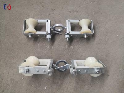 China Doppelschiffblock zum Wechseln der Leitung geeignet zum Austausch von Oberleitungs- und Erdungsdraht mit OPGW-Betrieb zu verkaufen