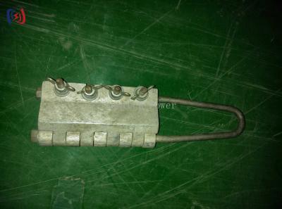 China Tipo de perno anti torsión de acero de la cuerda agarre de cuerda conductor de cuerda Come Along pinza en venta