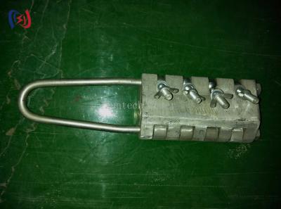 China Tipo de perno anti torsión de acero de la cuerda agarre de cuerda conductor de cuerda Come Along pinza en venta